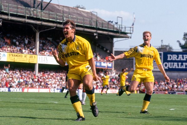 Gary Lineker, Tottenham Hotspur, 1990, Division One, photo, picture ... Gary Lineker, Tottenham Hotspur, 1990, Division One, photo, picture ...