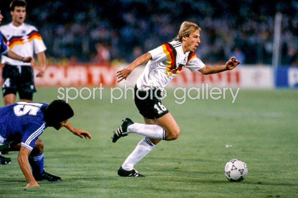 World Cup 1990 Print | Football Posters | Juergen Klinsmann World Cup 1990 Print | Football Posters | Juergen Klinsmann