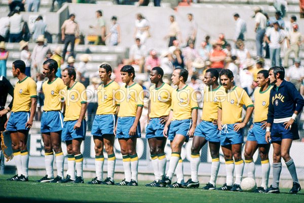 World Cup 1970 Print | Football Posters | Brazil
