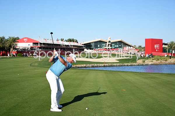 Lee Westwood England par 5 18th Hole Abu Dhabi HSBC Championship 2020 ... Lee Westwood England par 5 18th Hole Abu Dhabi HSBC Championship 2020 ...