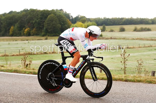 Tadej Pogacar Slovenia Time Trial Winner Tour De France 2020 Images Cycling Posters