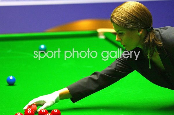 Michaela Tabb Referee World Snooker Championship Sheffield 2009 Images ...