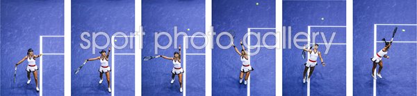 Emma Raducanu Serve Sequence Collage Images | Tennis Posters